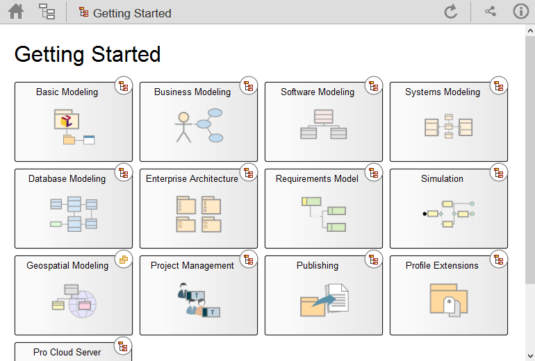 Main View - Diagram | Enterprise Architect User Guide