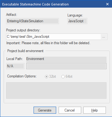 Entering a State | Enterprise Architect User Guide