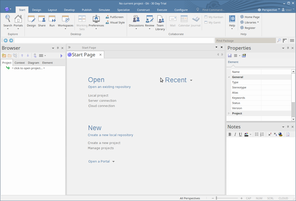 Part 2 - First Contact | Enterprise Architect User Guide
