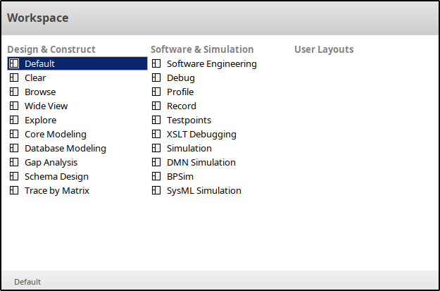 Window Quick Access | Enterprise Architect User Guide