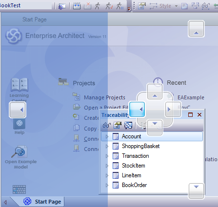 Dock Windows | Enterprise Architect User Guide