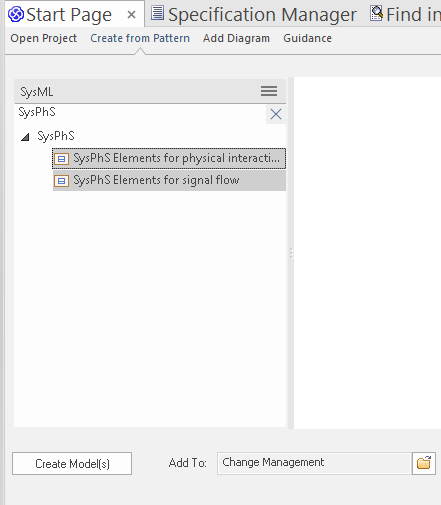 Referencing the SysPhS Simulation Libraries | Enterprise Architect User Guide