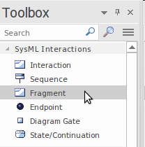 Message Orchestration with Fragments | Enterprise Architect User Guide