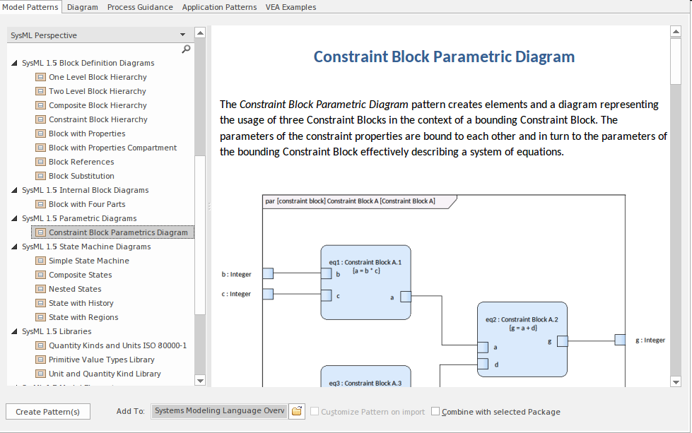 Systems Modeling Language Overview | Enterprise Architect User Guide