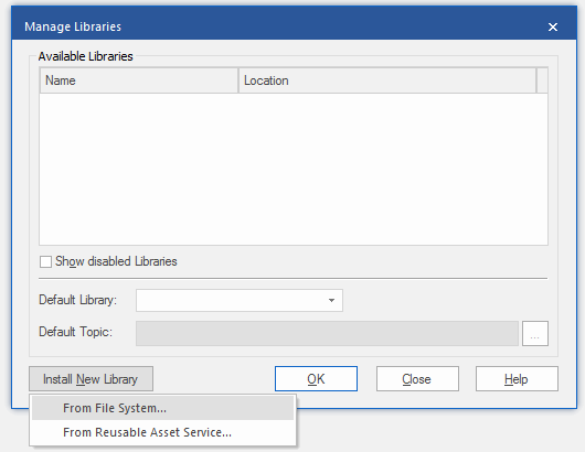Enterprise Architect - Downloadable Libraries | Sparx Systems
